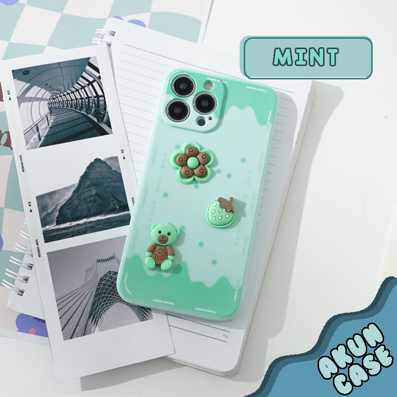 Softcase Macaron 3D4 REALME C31 C35 C25Y C3 5 5i 5S 6NARZO 6 PRO 7i C17 ...