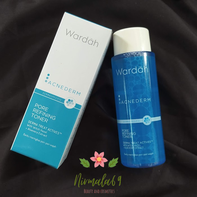 Wardah Acnederm Pore Refining Toner 100 ml/Toner wajah/pembersih wajah ...