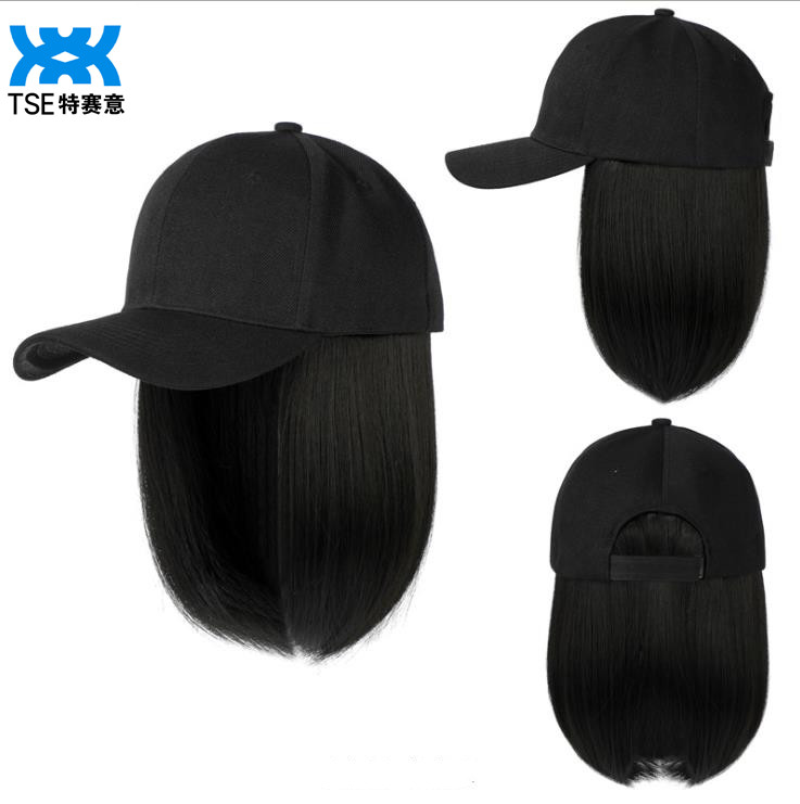 TSE Short BOBO Wig Cap 2 IN 1 Function For Young Lady Fashion Bobo ...