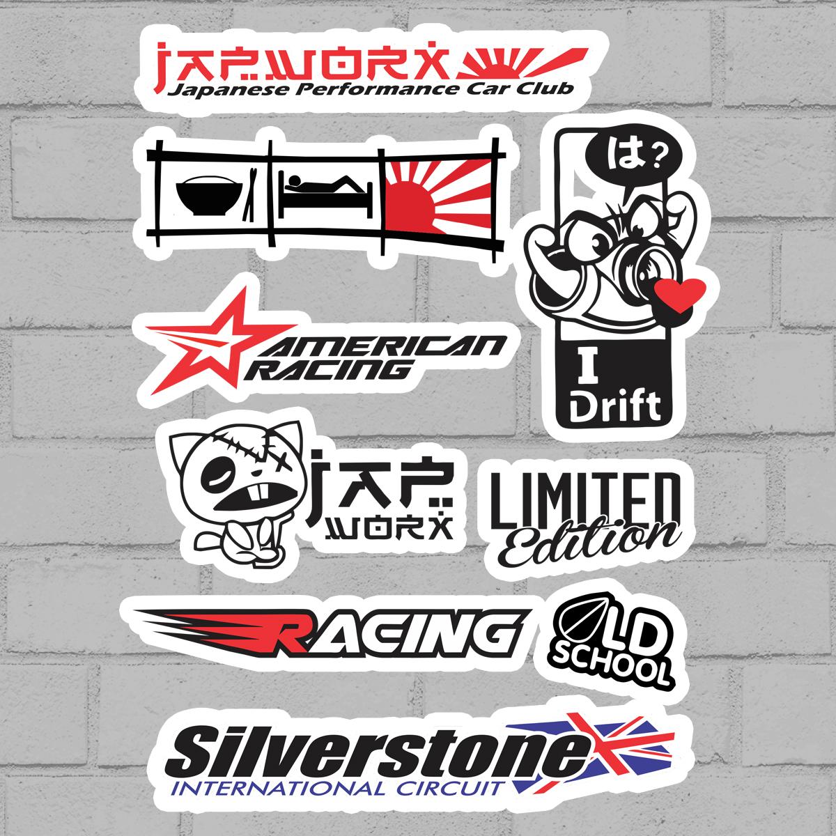Sticker Motor/Cutting Sticker Motor Logo10 | Lazada Indonesia