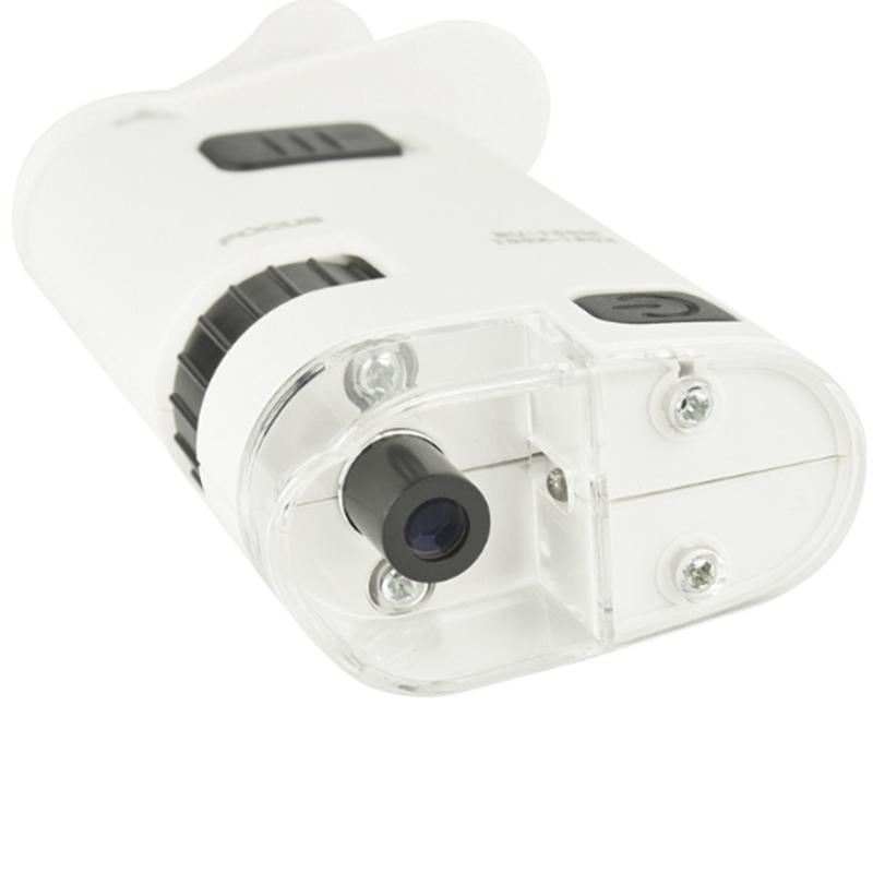 Digital Microscope USB Microscopio 100-150X LED Cell Phone Clip-Type ...