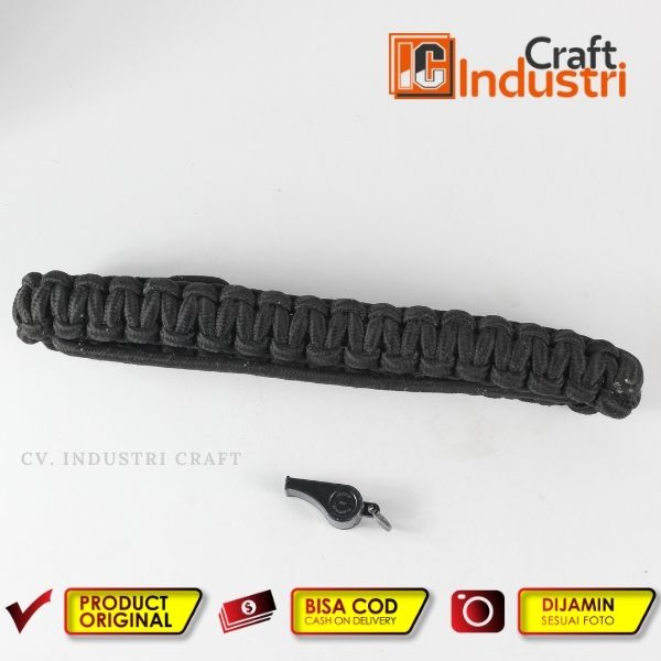 Peluit dan Tali Kur Tebal Provost , Putih , Hitam Security Satpam ...