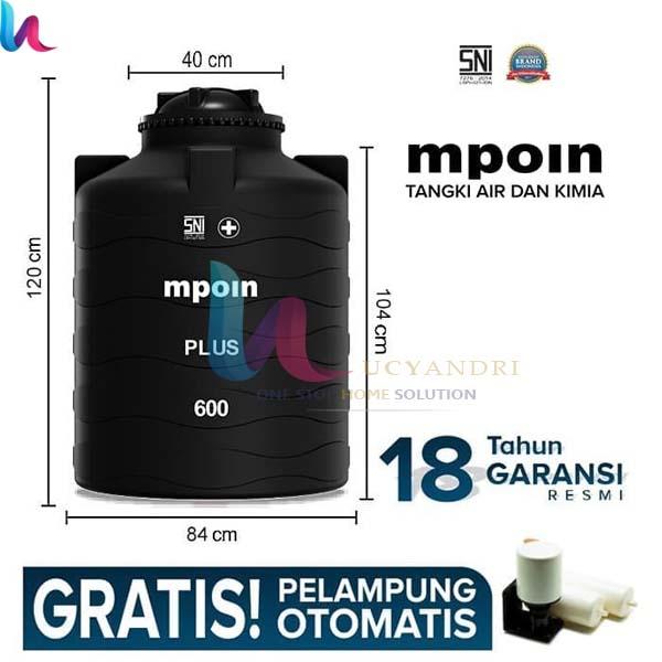 Tangki Air MPOIN PLUS 550 Wave Toren Tandon 550 Liter | Lazada Indonesia