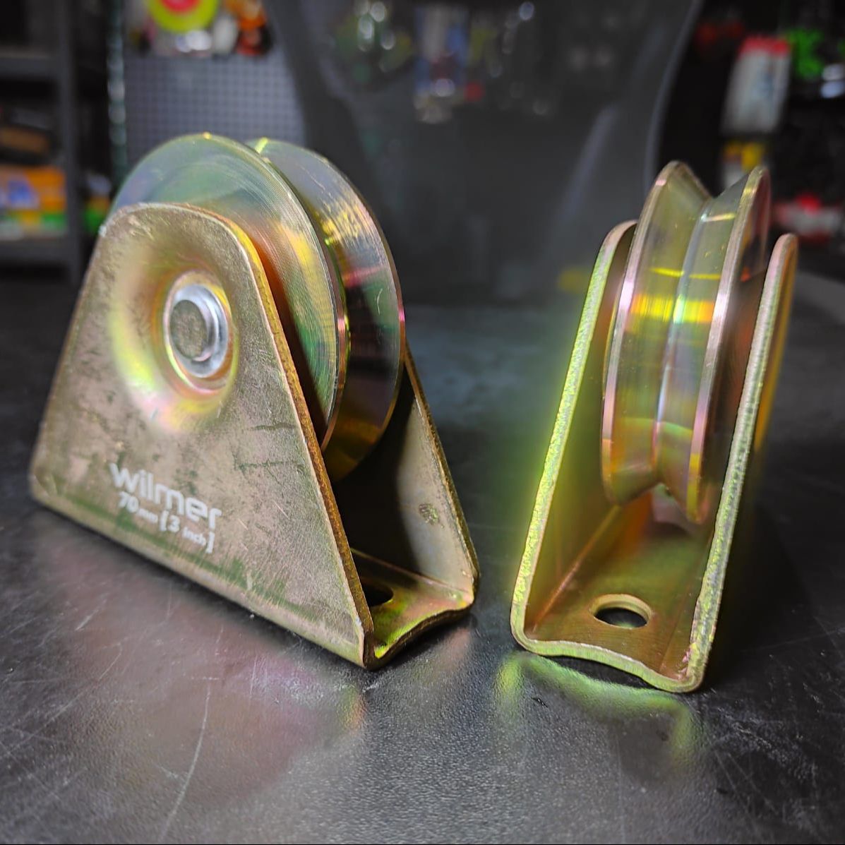 Roda Pagar / Gerbang / Rel Model U atau V Ukuran 70 ~ 100 MM | Lazada ...