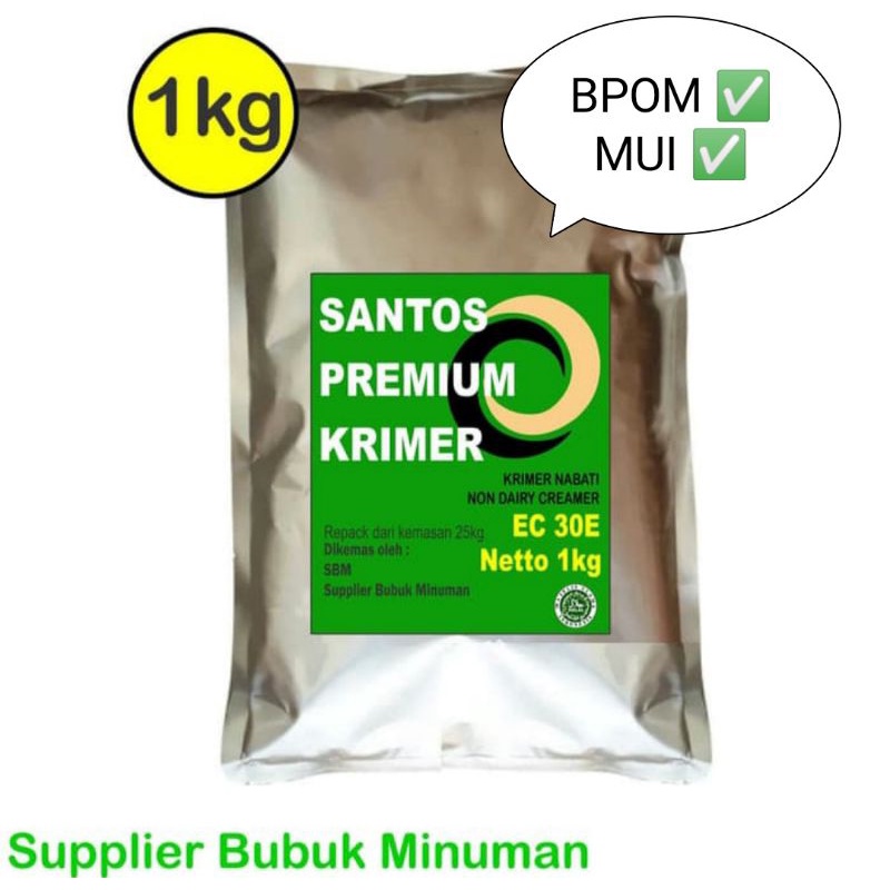 Krimer Santos Premium Non Dairy Creamer NDC EC 30E Repack 1kg | Lazada ...