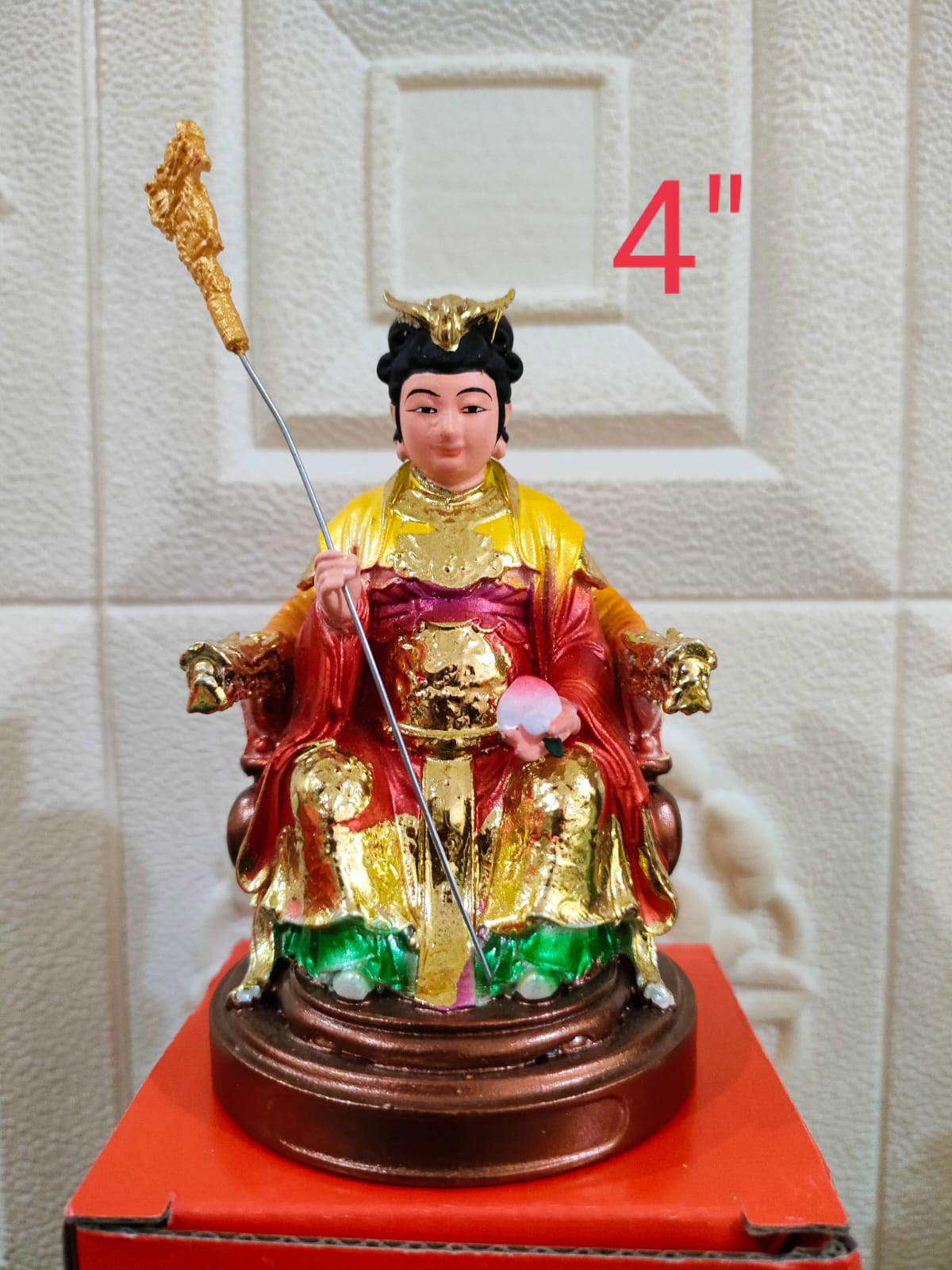 patung mahadewi wang mu / xingmu niang niang wang mu - fiber - 4 inch ...