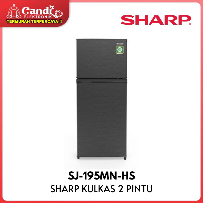 SHARP Kulkas 2 Pintu 172 Liter SJ-195MN-HS | Lazada Indonesia