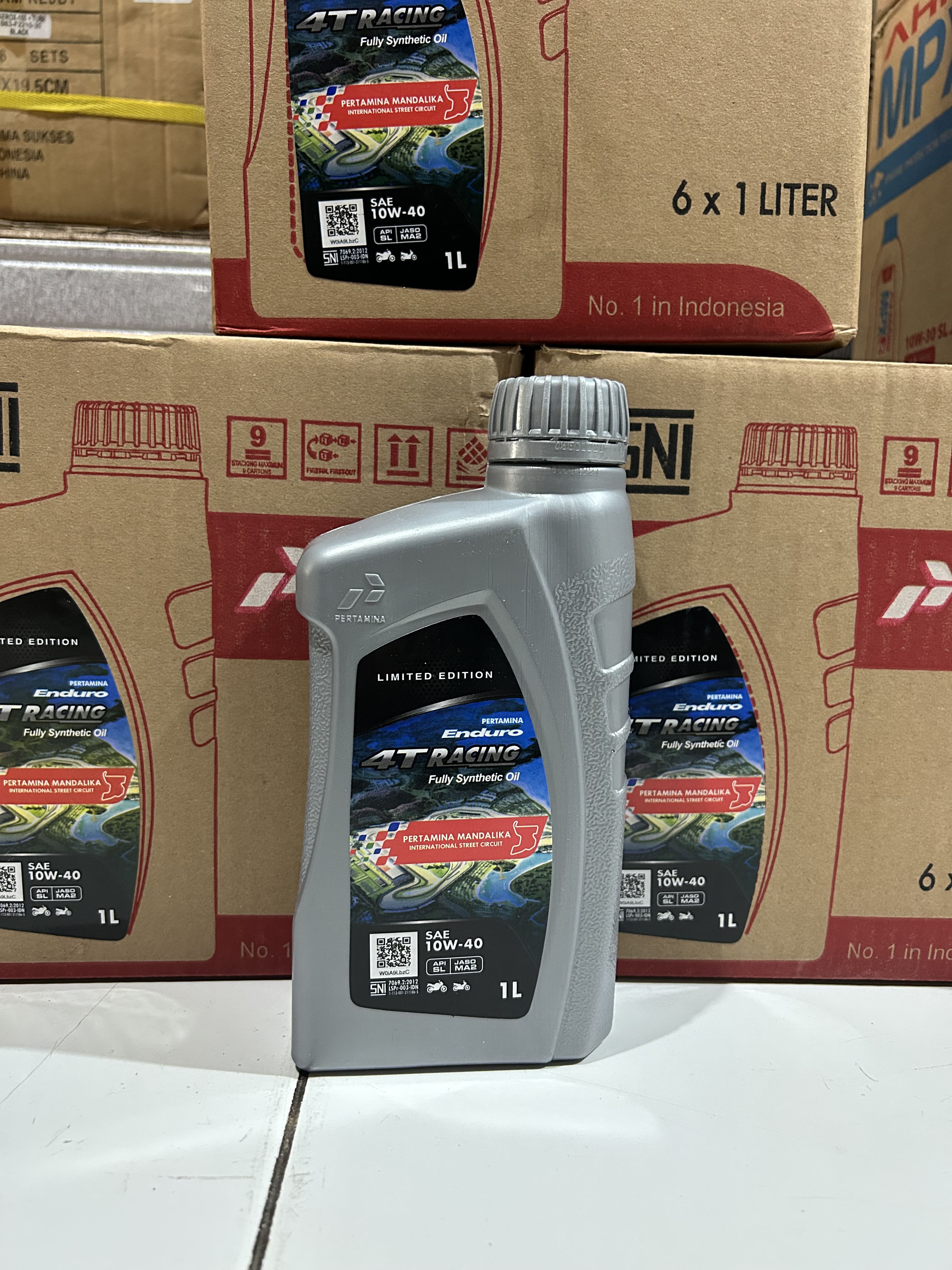 Oli Pertamina Enduro Racing 4T 1L 10W-40 Enduro Racing 1Liter Full ...
