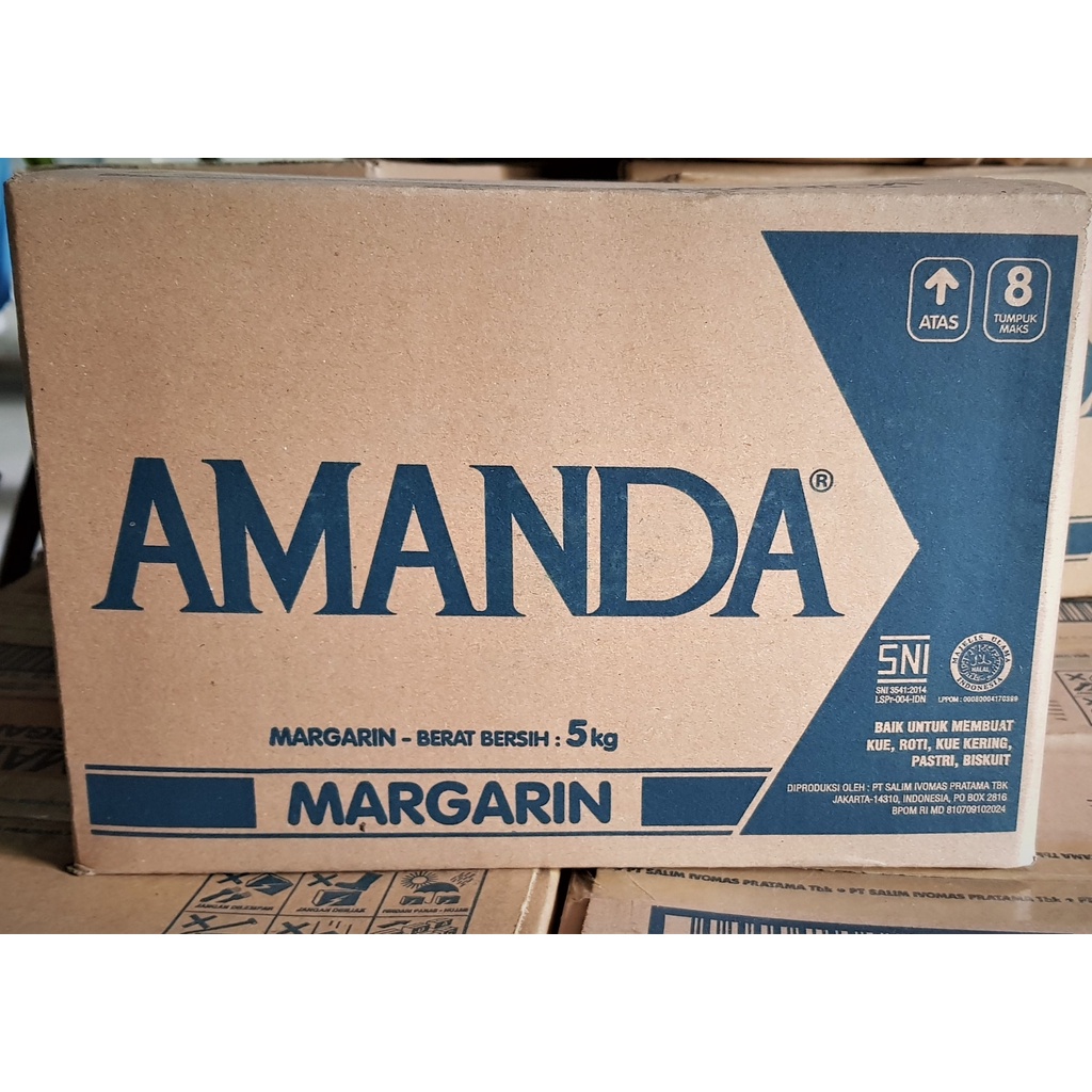 MARGARIN AMANDA KUNING 1KG | Lazada Indonesia