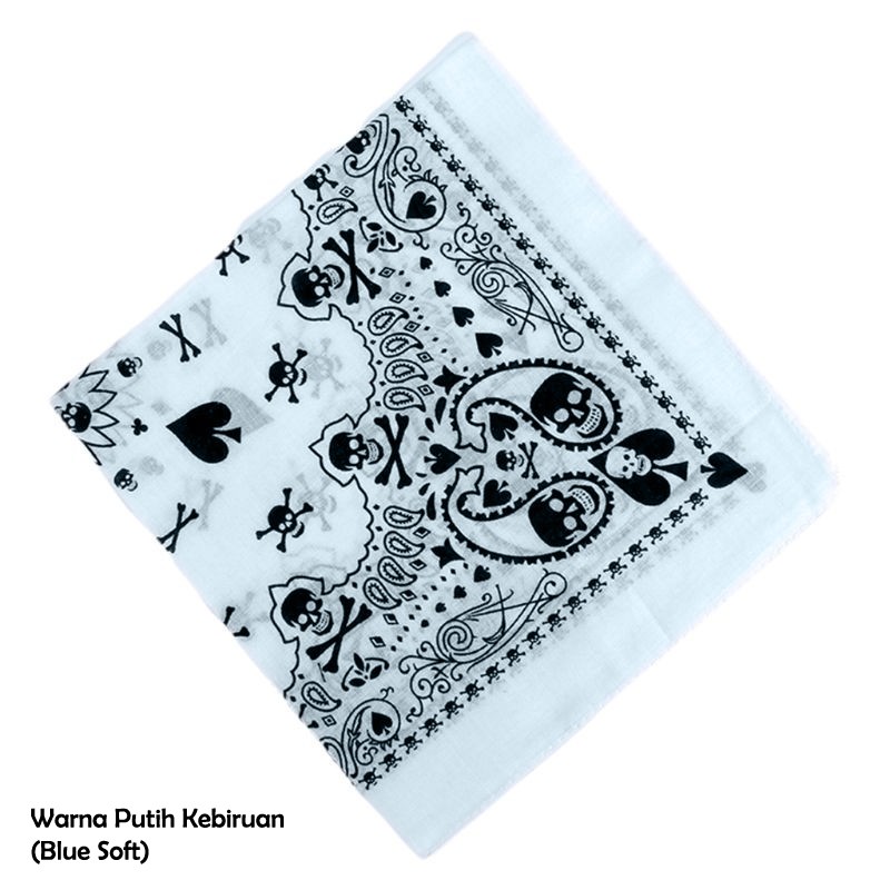 Syal Slayer Tengkorak / Skull Bandana Katun | Lazada Indonesia