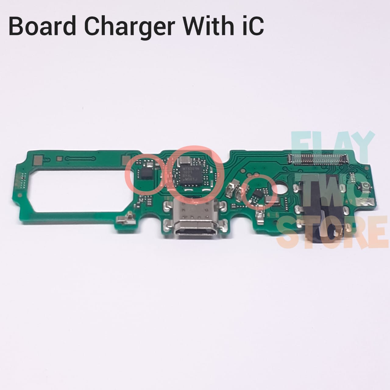 Vivo Y20 Flexi Con Cas + iC Papan Board Pcb Konektor Cas Charger VIVO ...