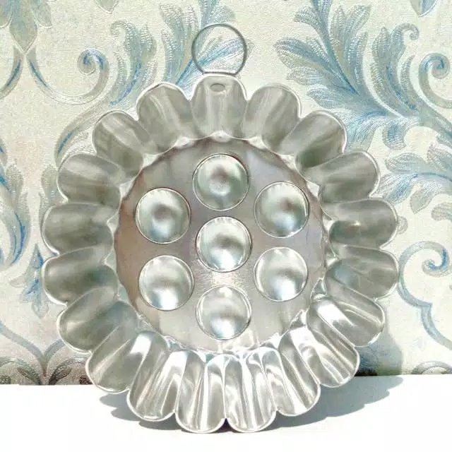 PUDING MOTIF BOLU KEMBANG BULAT UK.18 | Lazada Indonesia