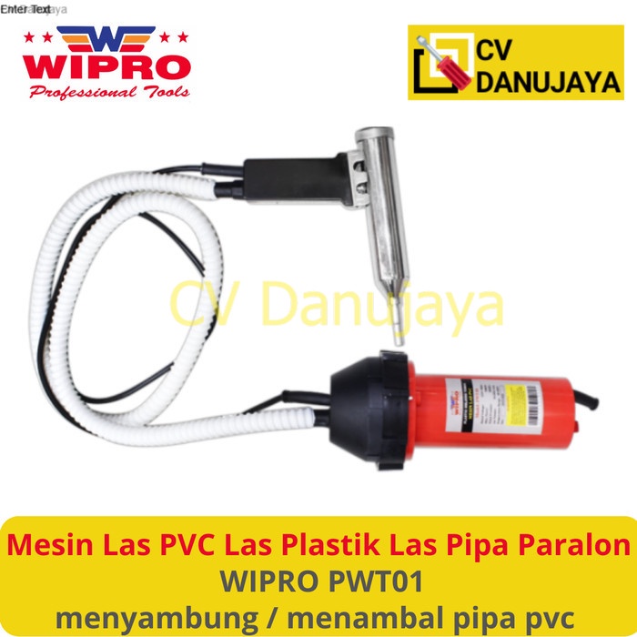 Mesin Alat Las Pvc Las Plastik Las Pipa Sambung Paralon WIPRO PWT01 ...