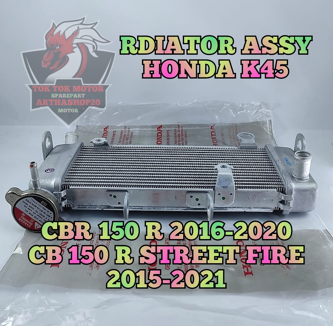 RADIATOR PENDINGIN MESIN KUALITAS ASLI ORIGINAL HONDA K45 CB 150R NEW ...
