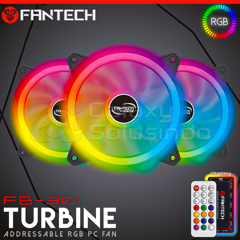 Fantech TURBINE FB301 RGB 3in1 Fan Case | Lazada Indonesia
