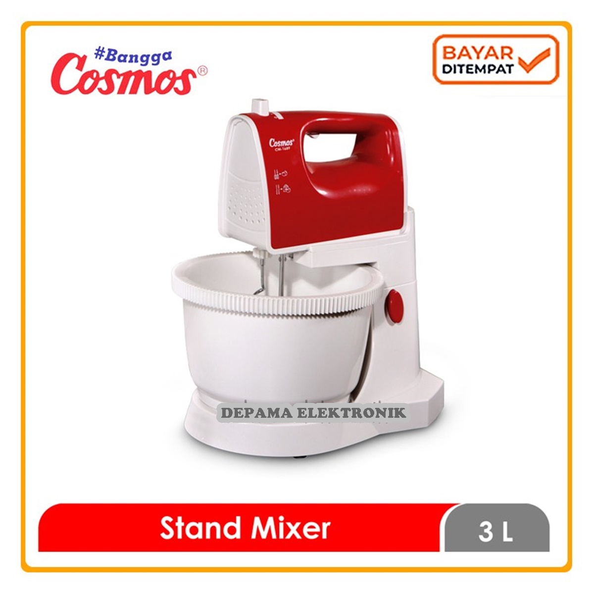 Stand Mixer Comp Cosmos CM 1689 Ukuran 3 Liter ORIGINAL | Lazada Indonesia