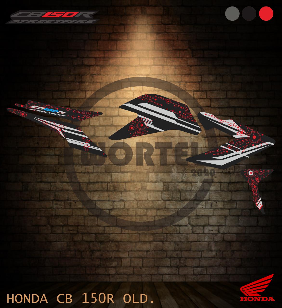 Striping CB150R-Stiker Lis Decal CB150r Lama v1 Elektra | Lazada Indonesia