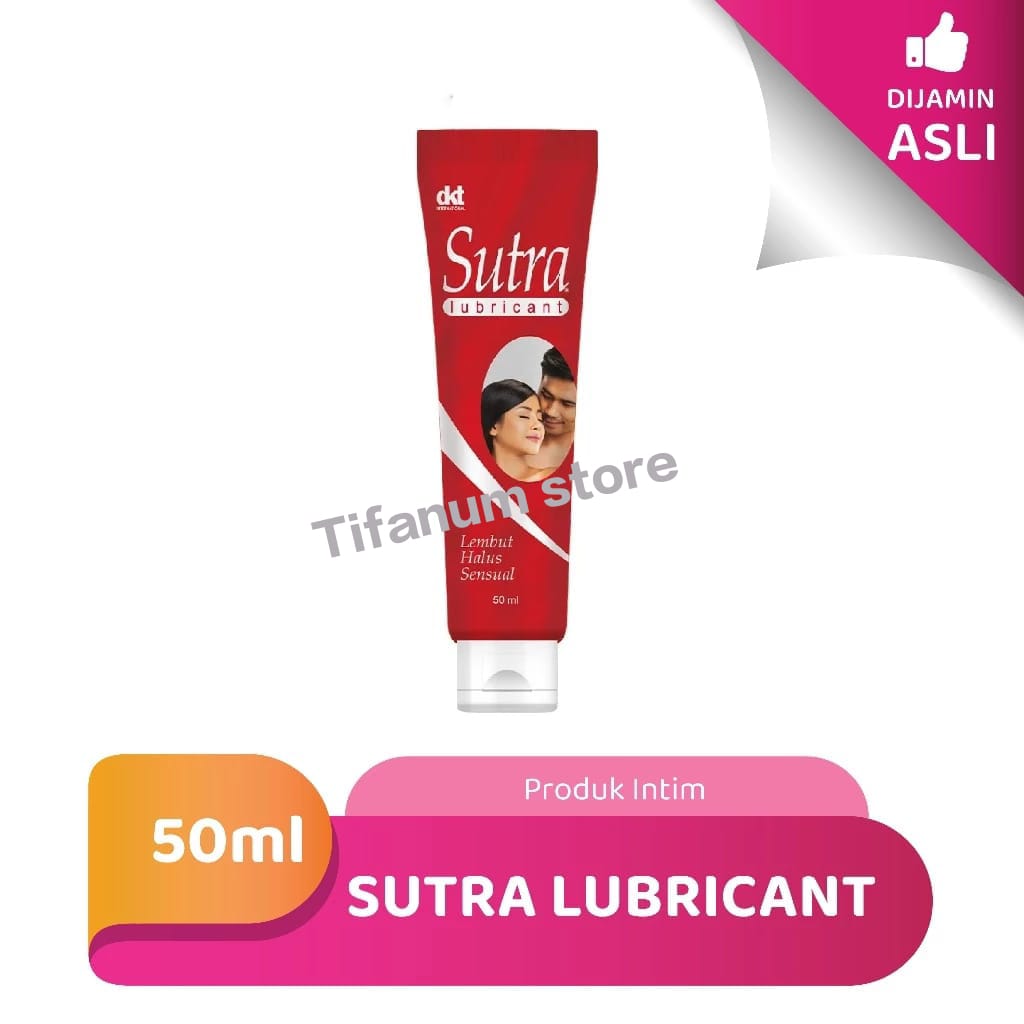 Lubricant Gel Sutra isi 55 ml Pelicin untuk Pasutri Bisa Cod | Lazada ...