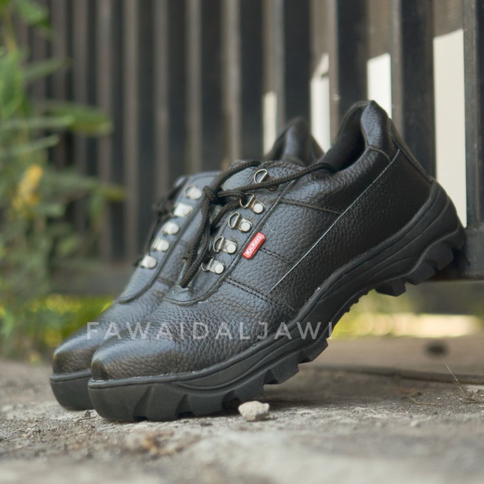 Sepatu Safety King Kickers skn Kulit Sunkis Hitam Kitchen Proyek Pabrik ...