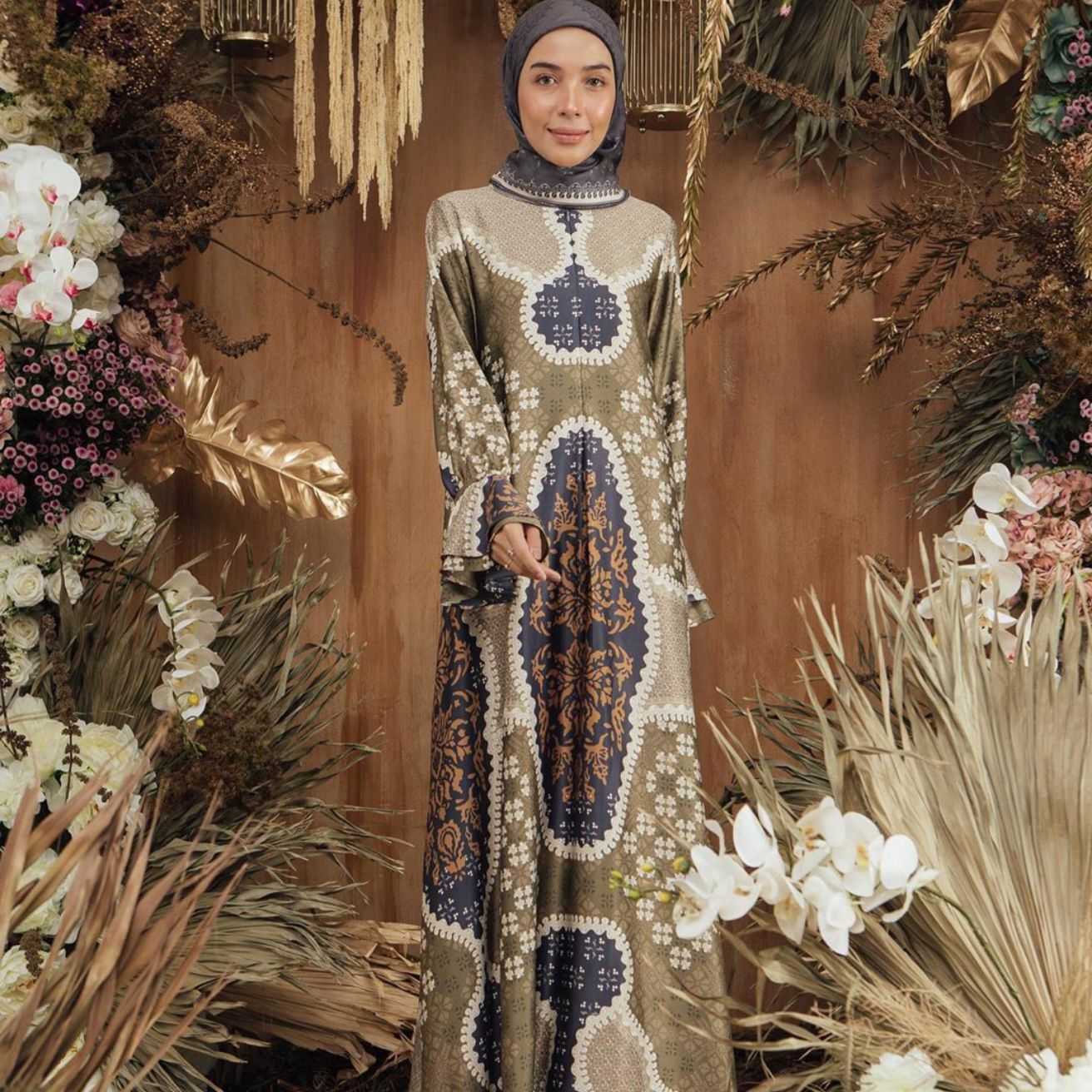 Anggrek Dress color Calanthe || By Wearing Klamby | Lazada Indonesia