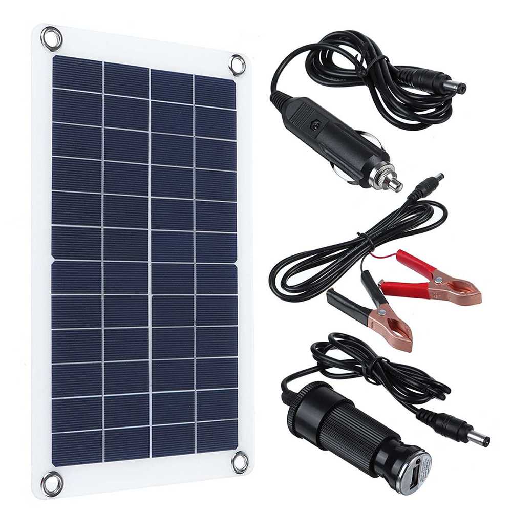 Solar Panel Surya Portable 30W REAL USB Fast Charging OLAR PANEL PANEL ...