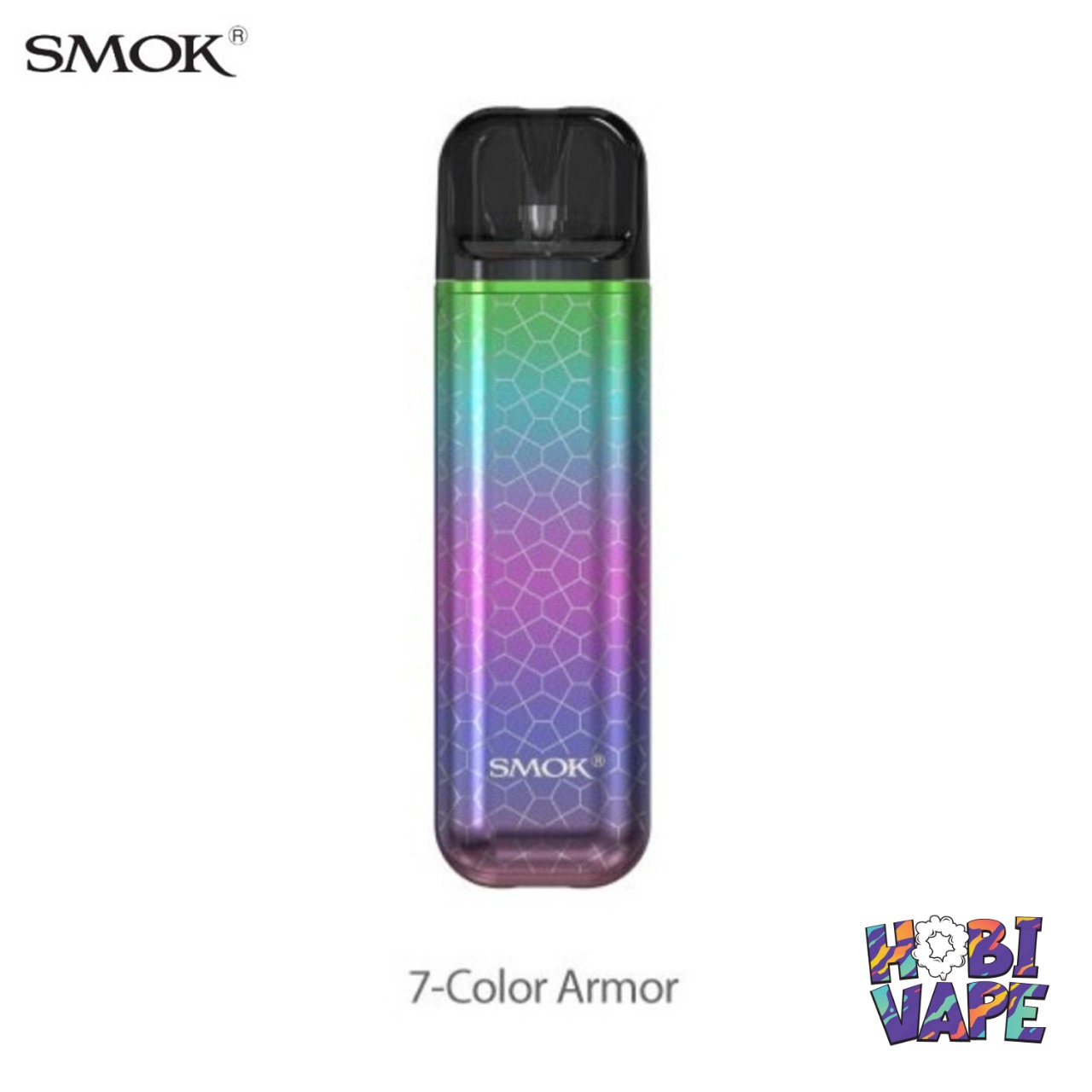 SMOK Novo 2S Vape Rokok Elektrik Pod Mod Vapor Relx 7 Colour Armor ...