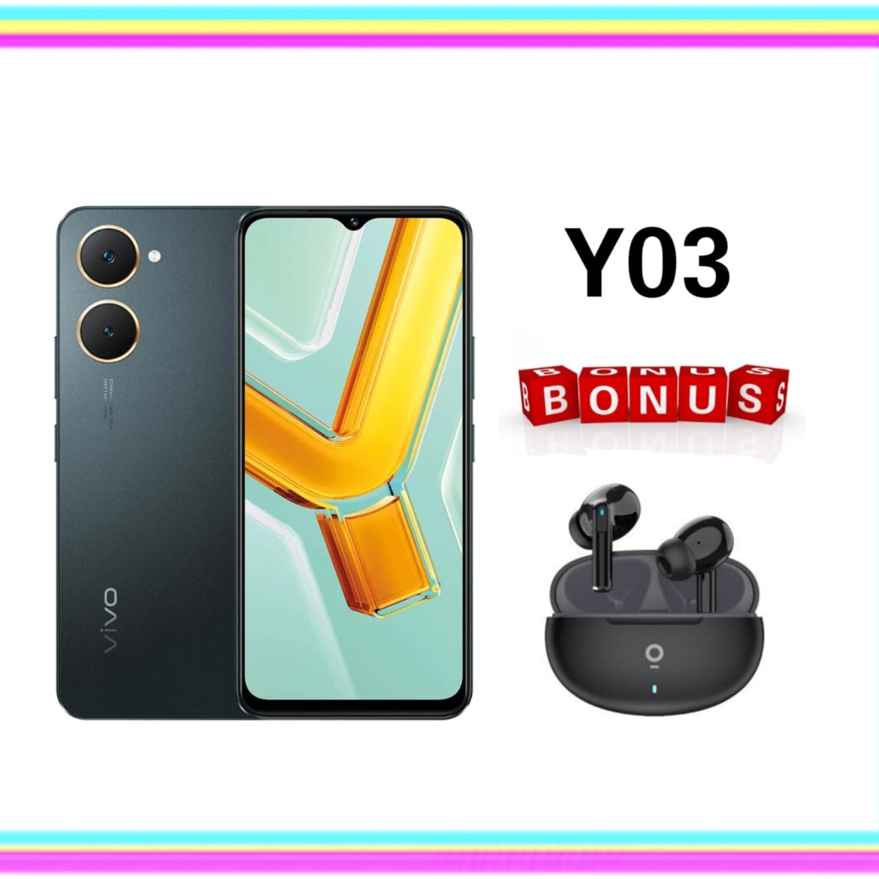 VIVO Y03 4/64 & 4/128 NEW GARANSI RESMI | Lazada Indonesia