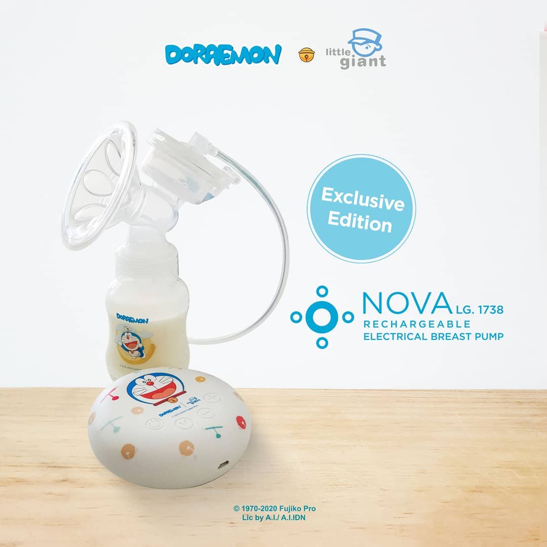 Breast Pump Little Giant Doraemon Nova Rechargeable Electrical Pompa ...