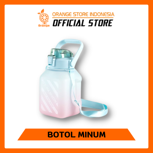 ORANGE Botol Viral FREE STIKER 2D Lucu 1100 Ml Botol Minuman Viral ...