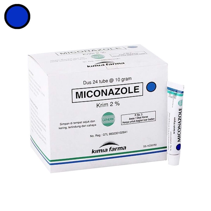Miconazole nitrate salep jamur kulit gatal gatal ampuh 2% cream ...