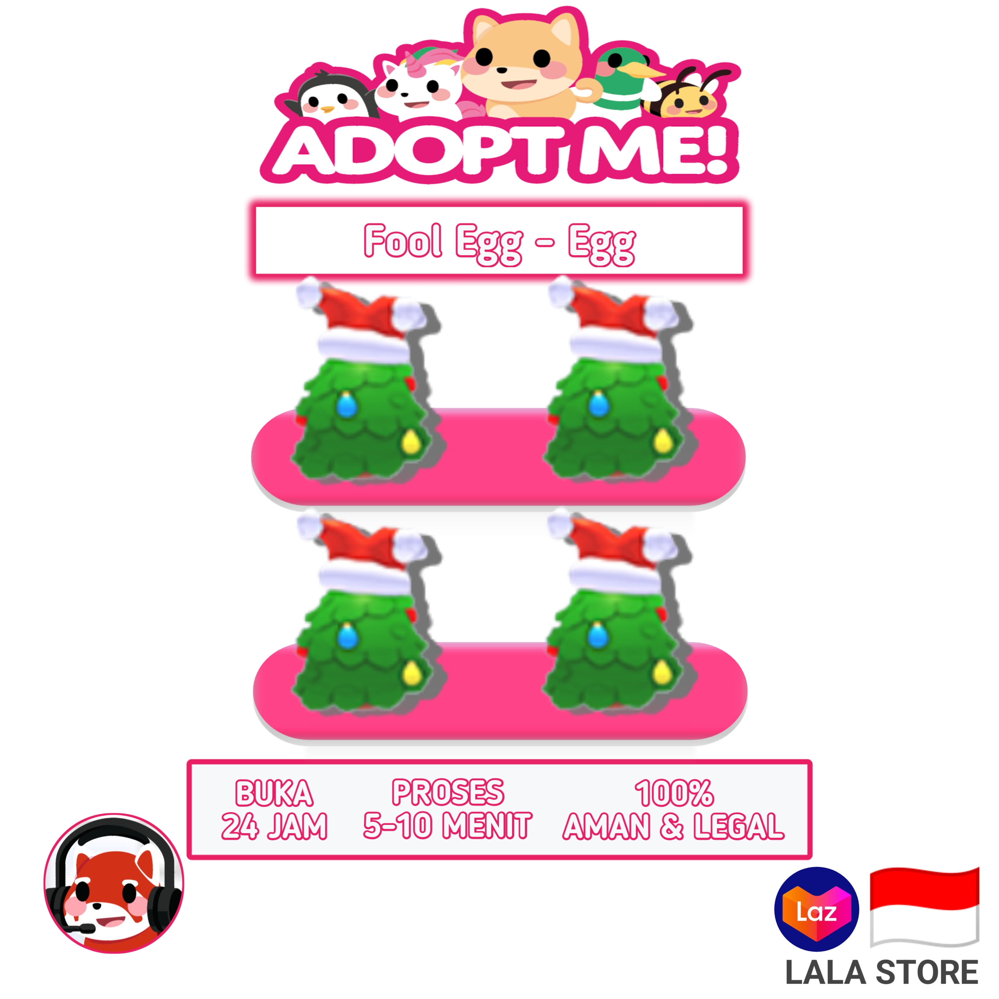 Adopt Me - Fool Egg - Roblox | Lazada Indonesia