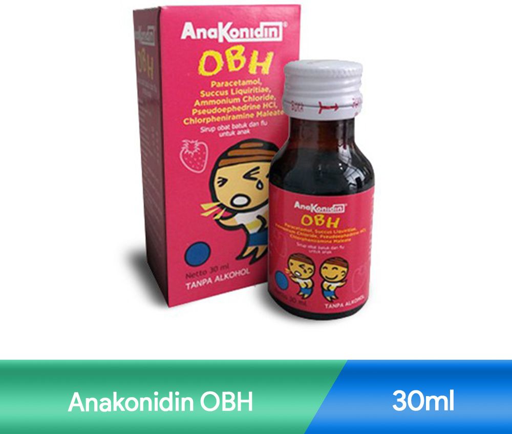 Anakonidin OBH Sirup 30 ml | ANA KONIDIN / Anakonidin Syrup 30 ml, obat ...