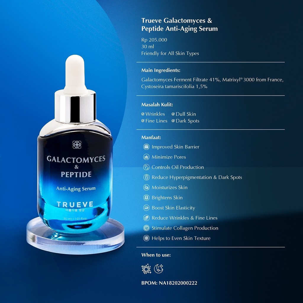 Trueve Multi Peptide Glycogen Ultimate Eye Gel | Lazada Indonesia