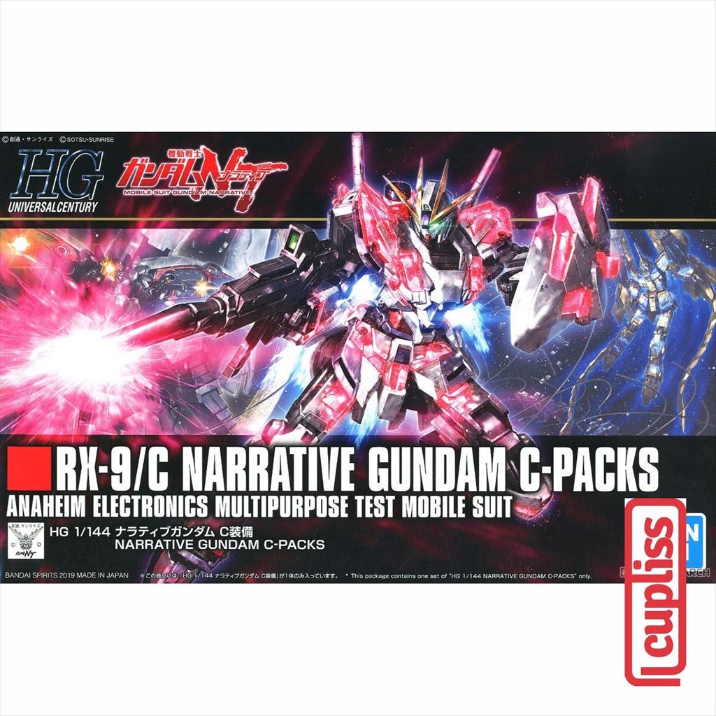 BANDAI Gundam HG 1/144 RX-9 C Narrative C-Packs 2436525 56760 | Lazada ...