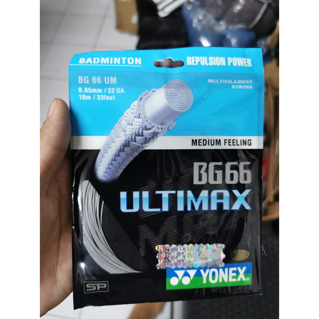 Senar raket bulu tangkis BG66 Ultimax sp murah meriah | Lazada Indonesia