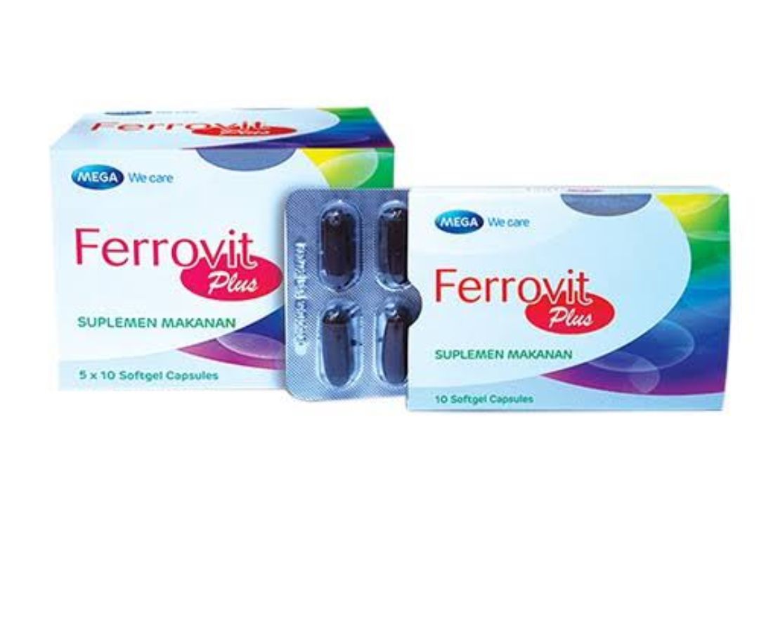 FERROVIT PLUS 10 SOFTGELS CAPSULE | Lazada Indonesia
