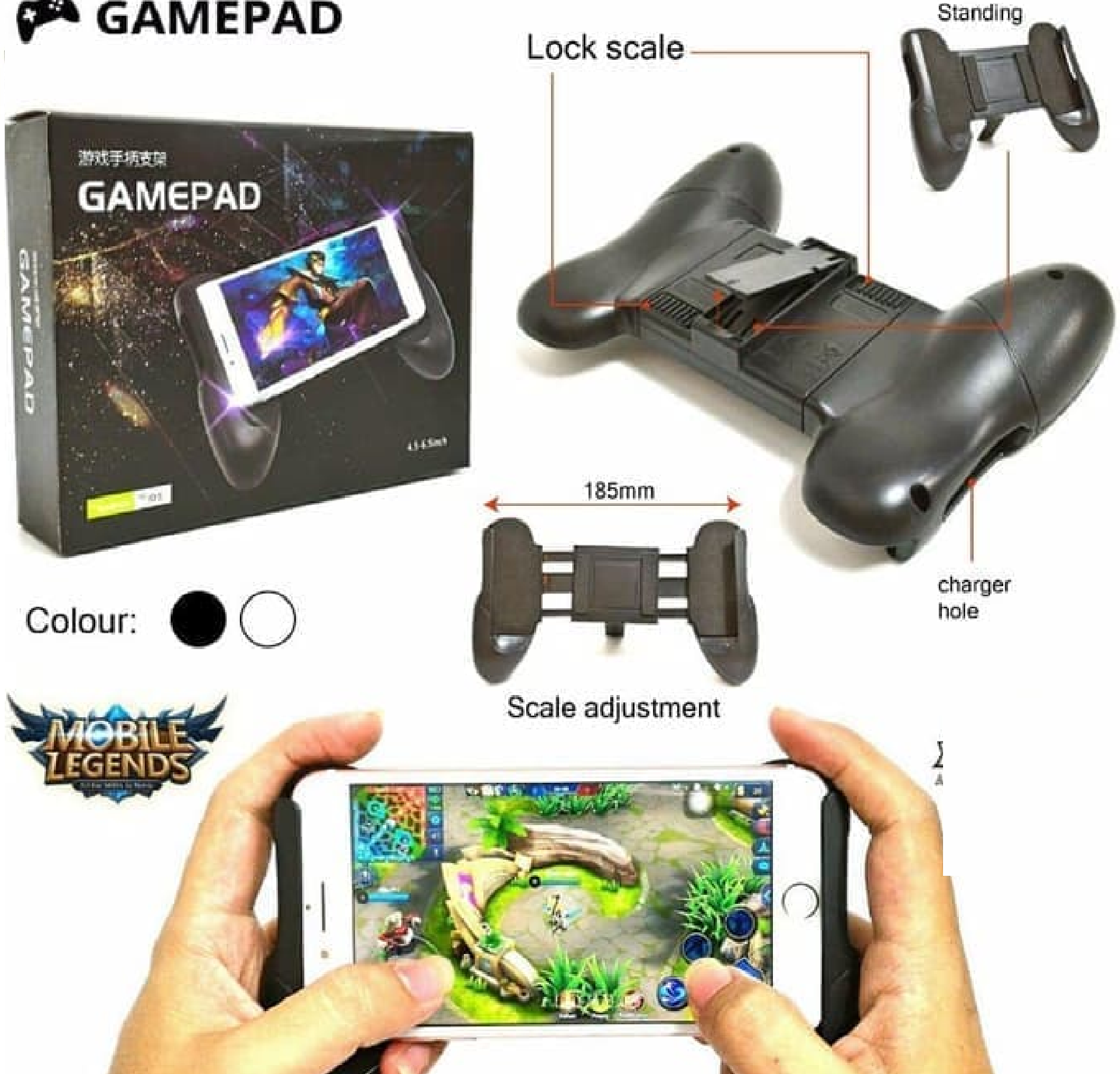 Game Handle Joystick Holder Mobile Legend Gamepad Standing Gaming ...