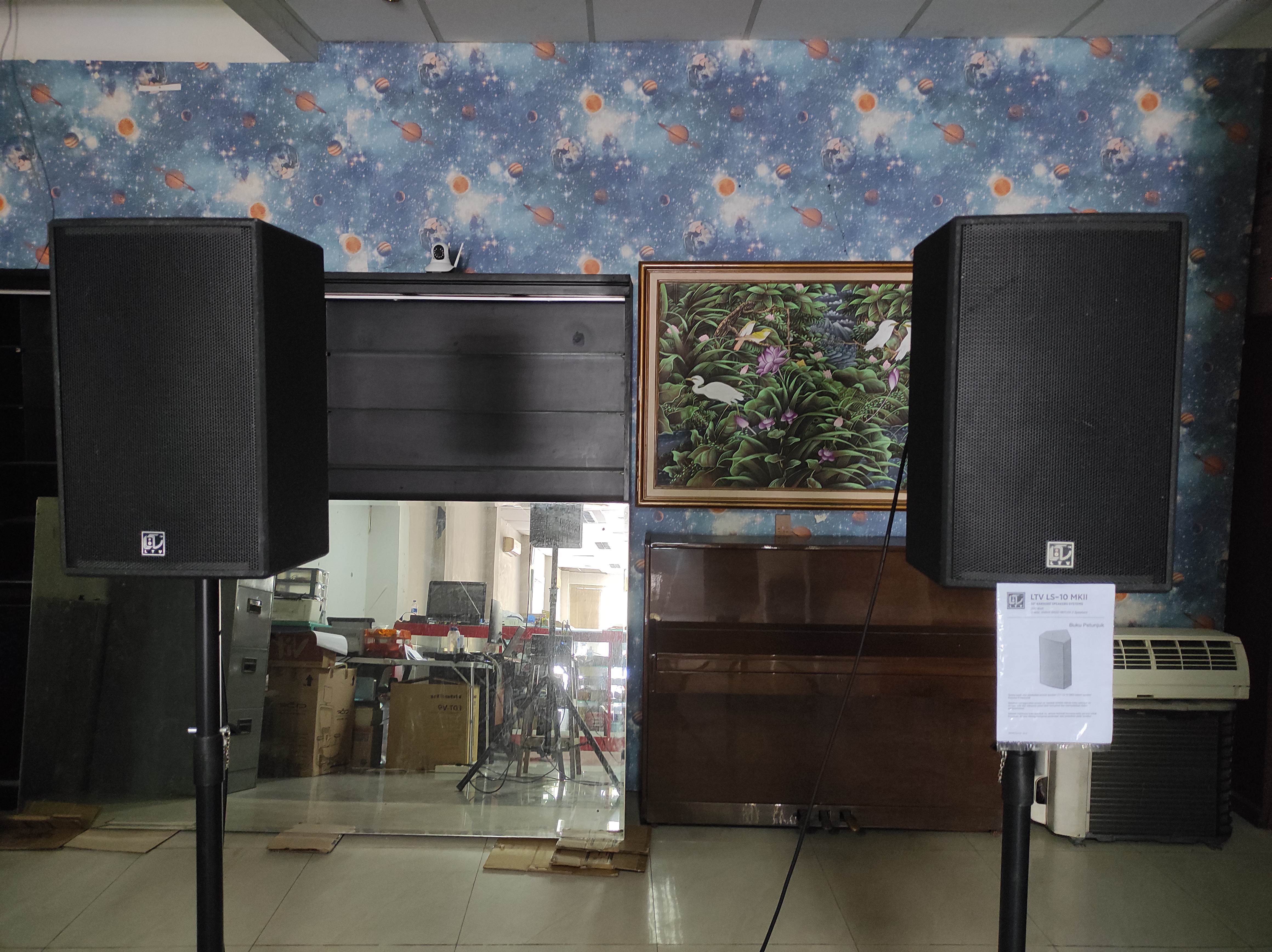 Speaker Pasif Karaoke LTV LS 10 HK MK2 dengan Tampilan model Speaker ...