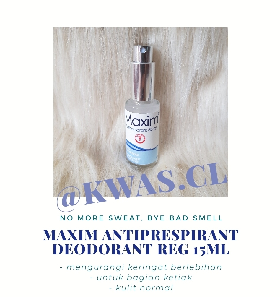 MAXIM ANTIPERSPIRANT (SHARE IN SPRAY 15ML) | Lazada Indonesia