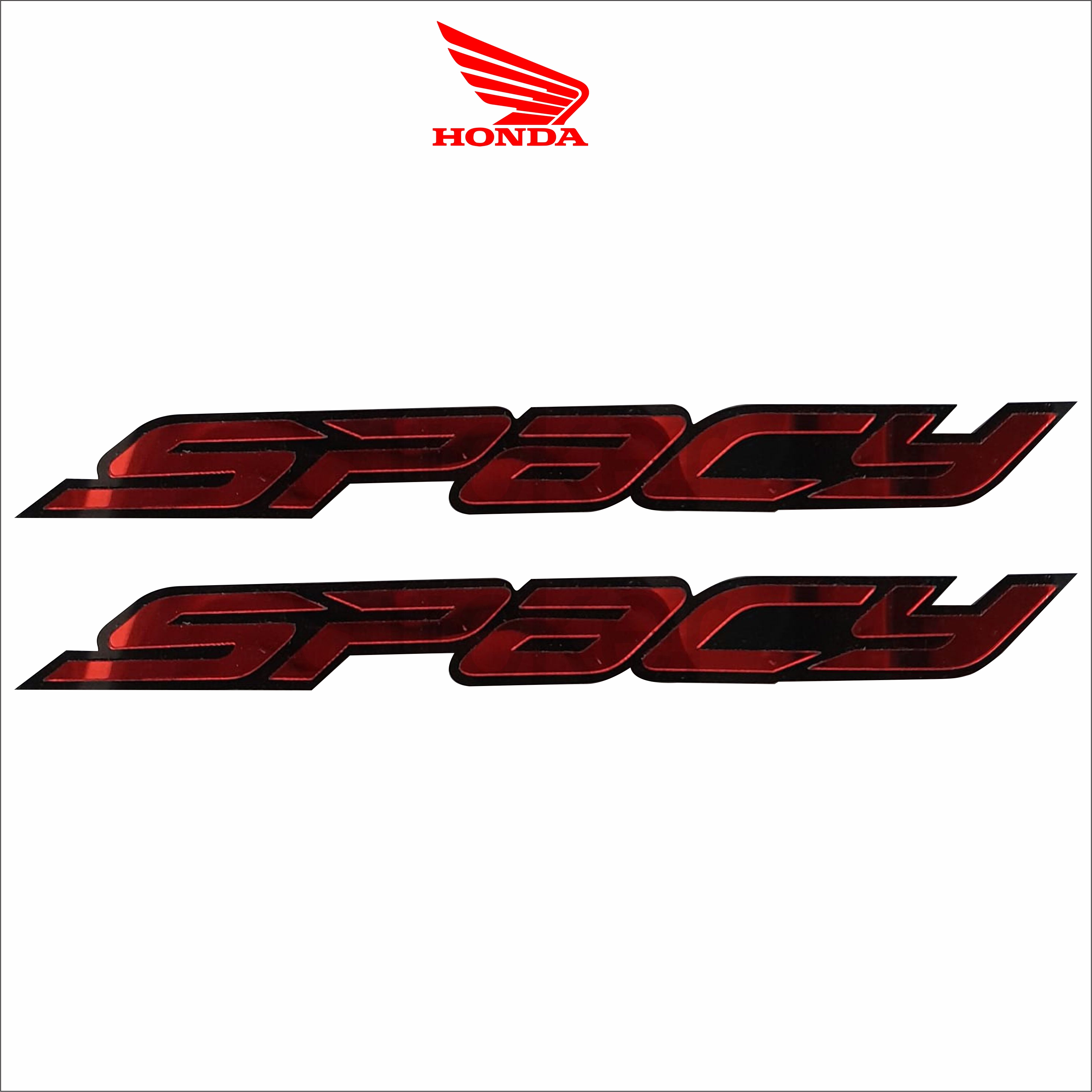 Emblem Honda SPACY Logo Motor 3D Akrilik Variasi Modipikasi keren bukan ...