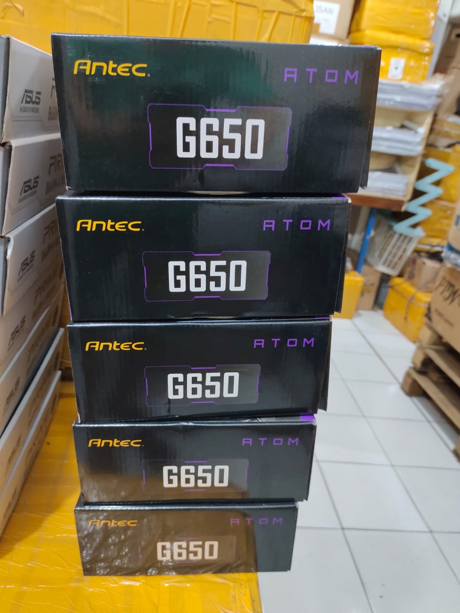 Antec ATOM G650 - 650W 80+ Gold Certified Full Modular Power Supply ...