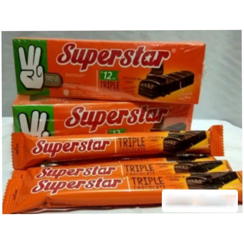 Superstar Wafer Coklat / 1 Box isi 12 pcs | Lazada Indonesia