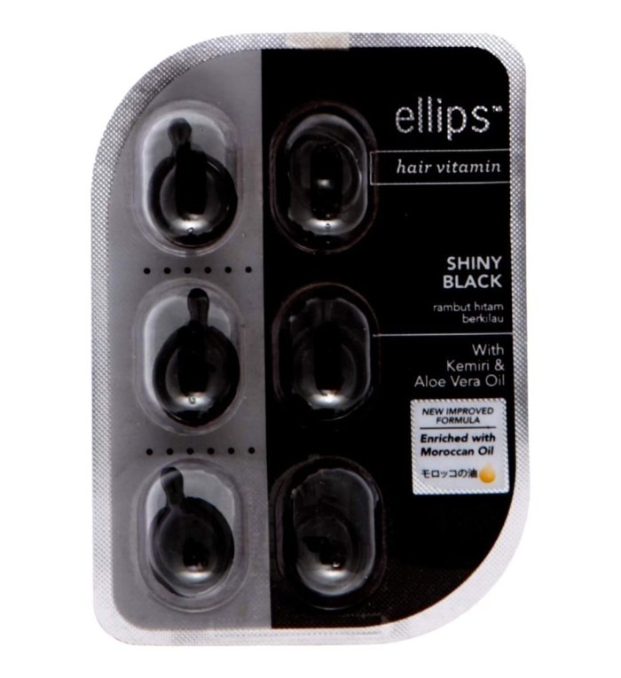 ELLIPS HAIR VITAMIN SACHET ISI 6 CAPS / VITAMIN RAMBUT / ELIPS | Lazada ...