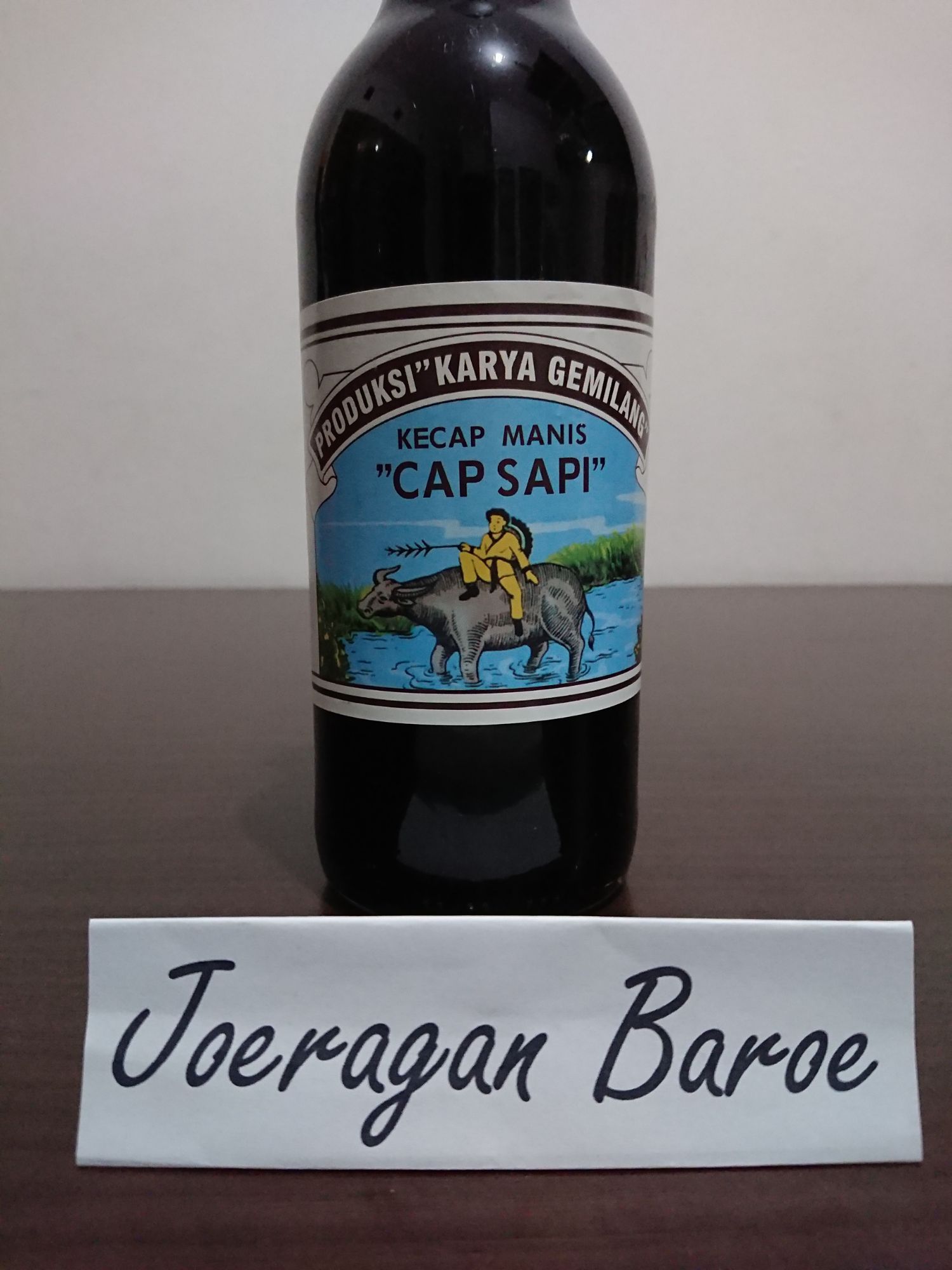 Kecap bacang kecap manis cap sapi Kong Giap Karya Gemilang | Lazada ...