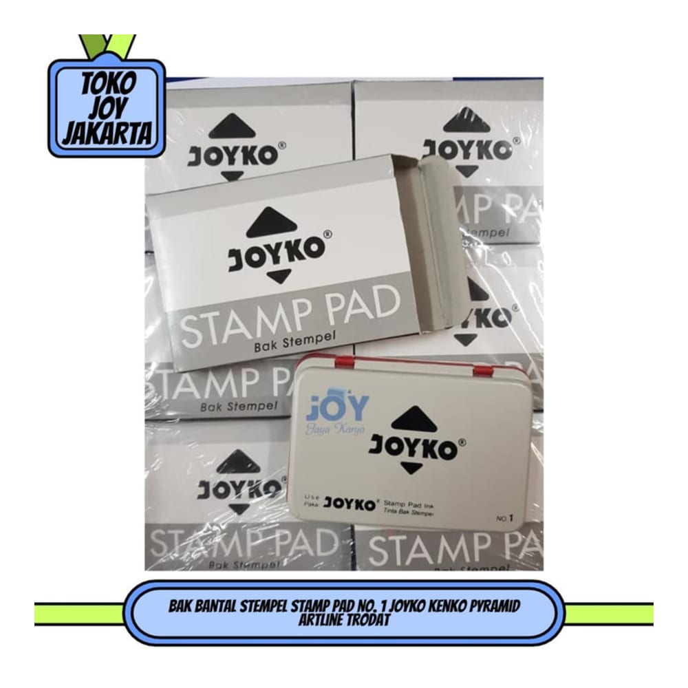 COD Bak Bantal Stempel Stamp Pad No. 1 JOYKO Kenko Pyramid Artline ...