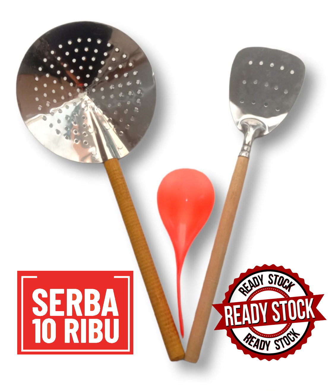 Paket Hemat Serba Sepuluh Ribu /Sutil/Serok/Capit/Entong murah | Lazada ...