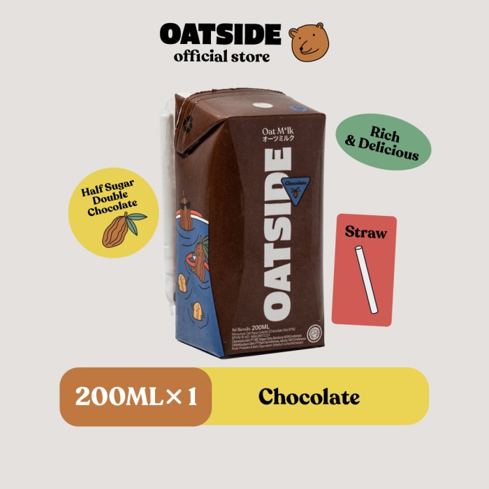Oatside Barista Blend 200 ml Milk Chocolate Oat Coffee oat Choco Malt ...