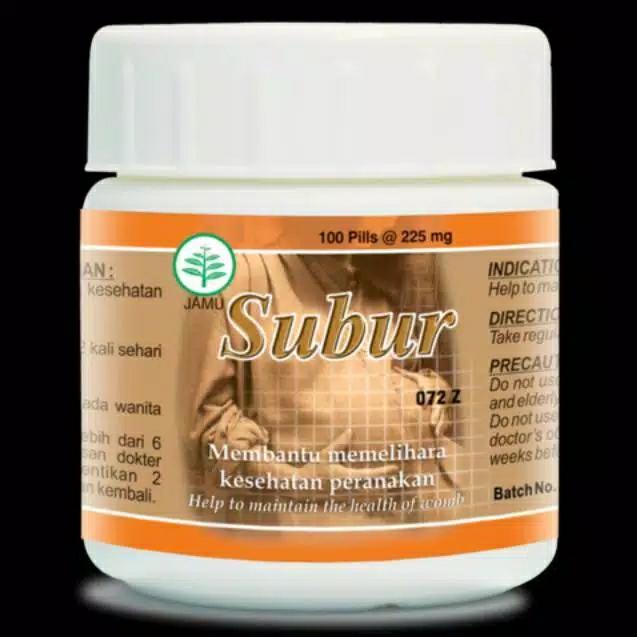 Subur 100 pill - membantu memelihara kesehatan peranakan | Lazada Indonesia