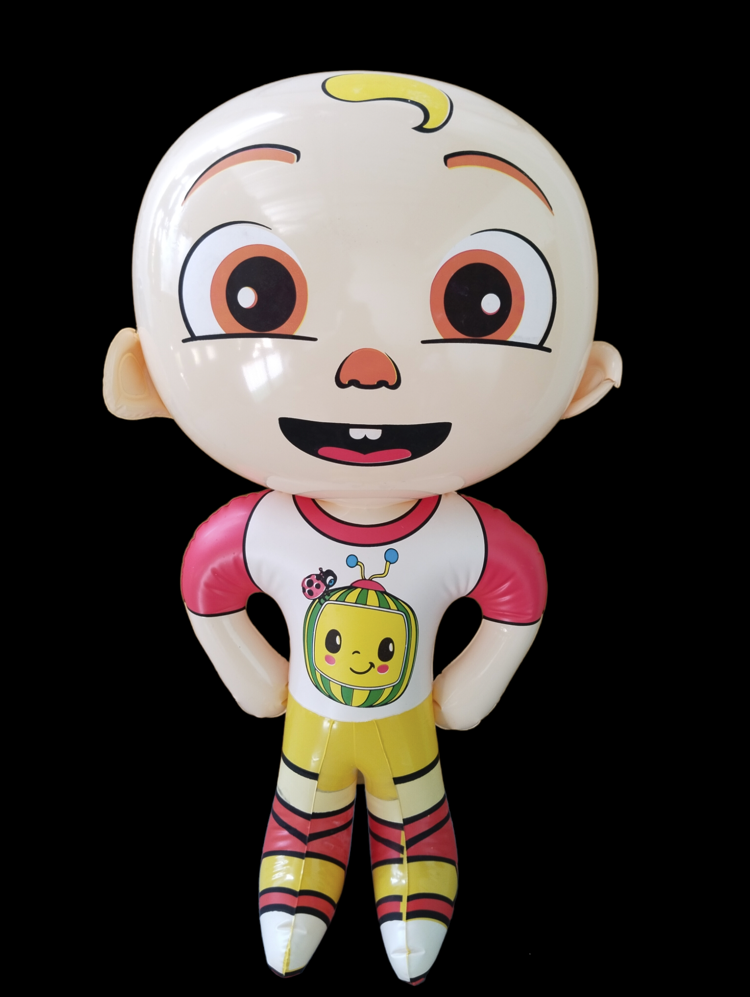 Balon tiupan coco melon / boneka tiup coco melon lucu dan bagus buat ...