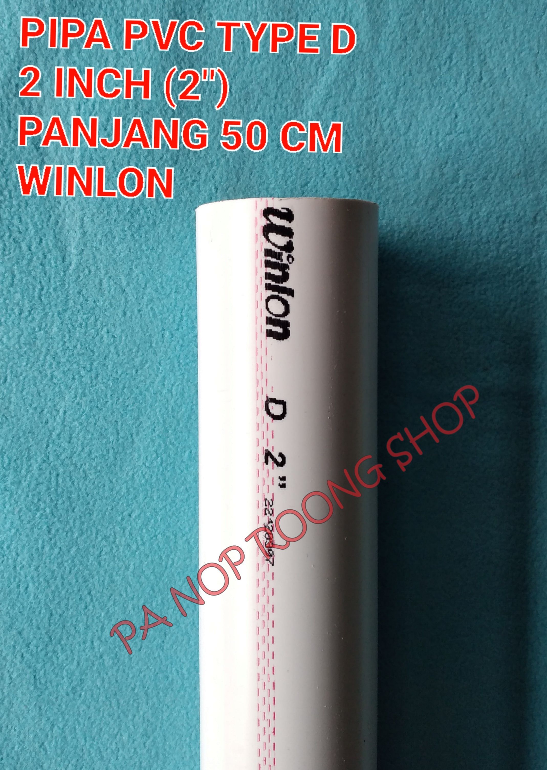 PIPA PVC 2 INCH PUTIH WINLON PANJANG 50CM | Lazada Indonesia